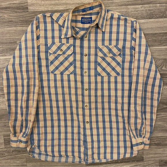 Pendleton | Shirts | Pendleton Flannel Buttoup Shirt S Measurement Good ...